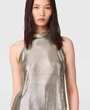 Stella McCartney Chainmail Halterneck Top