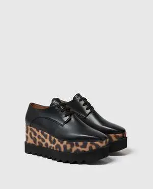 Stella McCartney Leopard Elyse Platforms