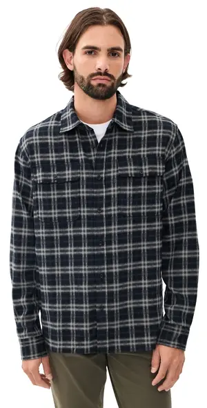 Joe's Jeans Plaid Double Flap Pocket Shirt