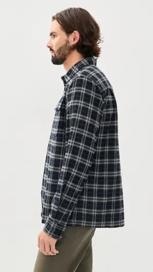 Joe's Jeans Plaid Double Flap Pocket Shirt