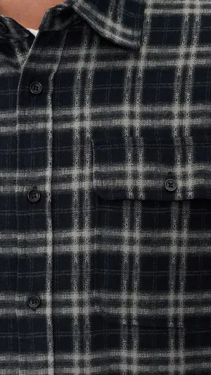 Joe's Jeans Plaid Double Flap Pocket Shirt