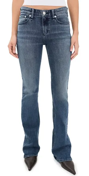 Rag & Bone Kinsley Low Rise Bootcut Jeans - Sadie
