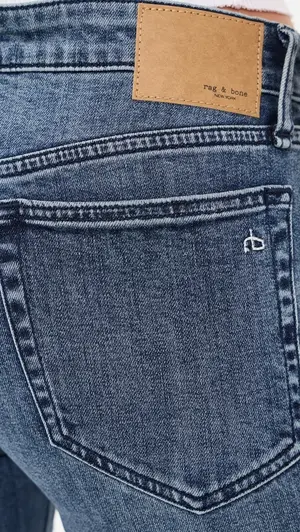 Rag & Bone Kinsley Low Rise Bootcut Jeans