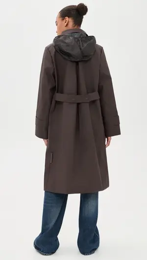 Rains Nara Long Jacket
