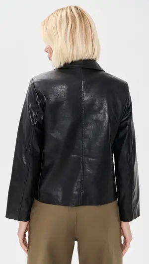 Rag & Bone Finley Faux Leather Coat