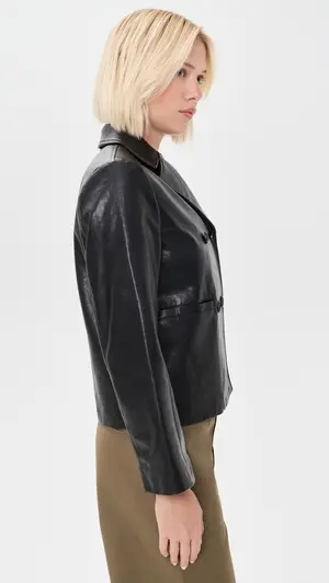 Rag & Bone Finley Faux Leather Coat