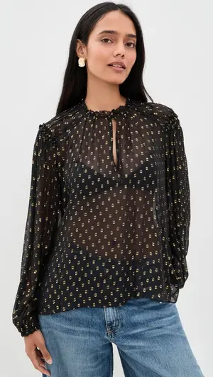 Ulla Johnson Elspen Silk Blouse