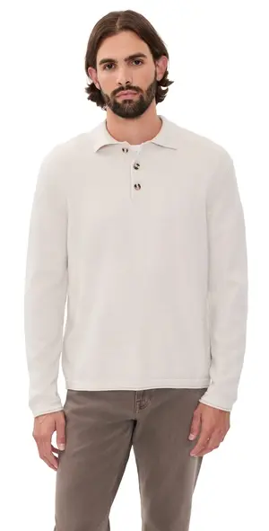 Joe's Jeans Merino Polo Sweater - Ancient Scroll