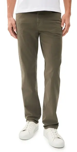Joe's Jeans The Brixton Slim Straight Luxe Twill Pants - Tea Leaf