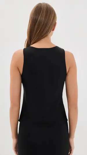 LESET Barb Bias Tank Top