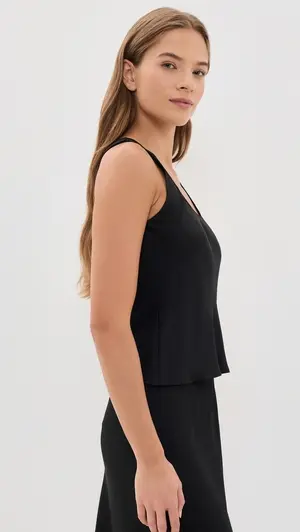 LESET Barb Bias Tank Top