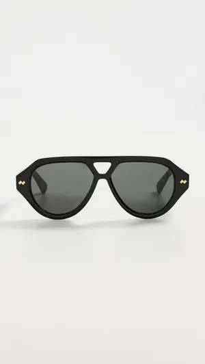 Bottega Veneta Dizzy Aviator Sunglasses