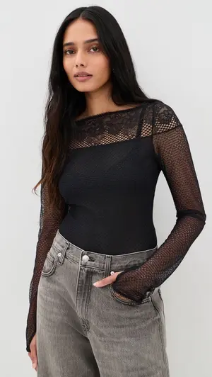 Free People Night Mode Layering Top