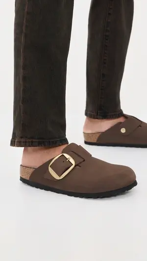 BIRKENSTOCK Boston Big Buckle Tonal Clogs
