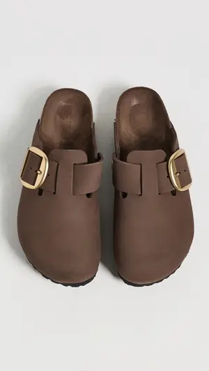 BIRKENSTOCK Boston Big Buckle Tonal Clogs