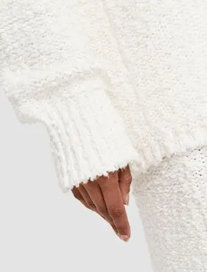 JOSEPH Long Sleeved Polo Jumper