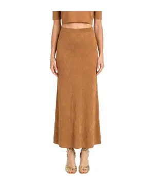 TWINSET Floral-jacquard Slim Fit Maxi Skirt