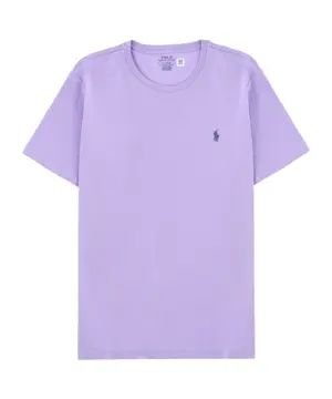Polo Ralph Lauren Pony Embroidered Crewneck T-shirt - Purple