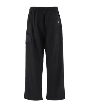 BILLIONAIRE Logo Patch Wide Leg Trousers