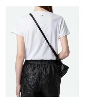 Zadig&Voltaire Rhinestone-embellished Cotton T-shirt