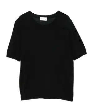 P.a.r.o.s.h Short Sleeved Crewneck Jumper - Black