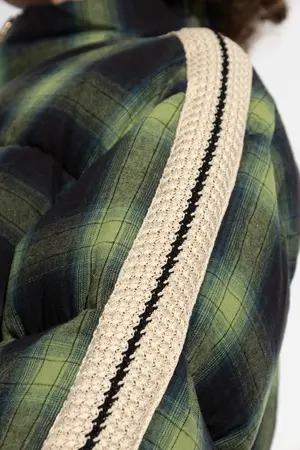 Palm Angels Checked Down Jacket