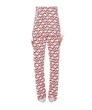 Max Mara Abate All-over Patterned Pants - Pink