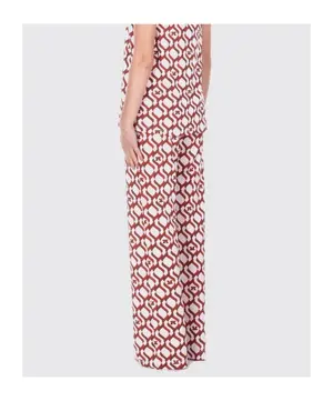 Max Mara Abate All-over Patterned Pants - Pink