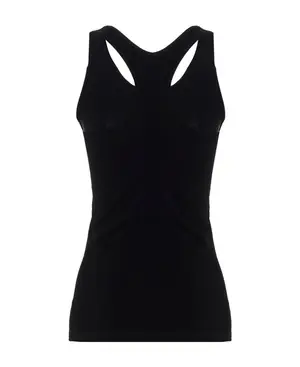 JIL SANDER Logo-printed Racerback Tank Top