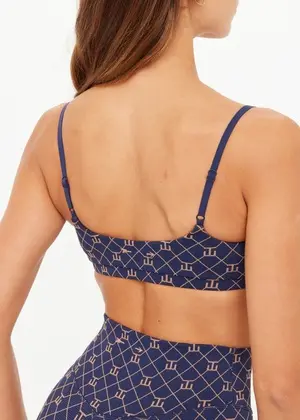 The Upside Ezra Patterned Performance Bra