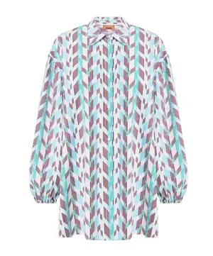 Missoni Chevron-pattern Shirt - White
