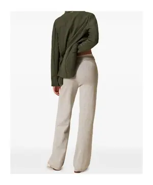 TWINSET Drawstring Knit Trousers