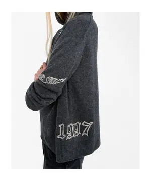 Zadig&Voltaire Markyz Embroidered Hoodie