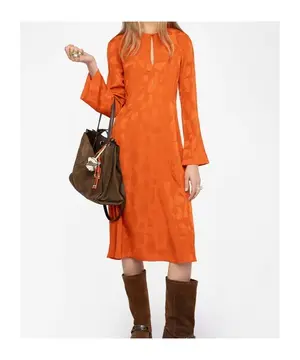 Zadig&Voltaire Voltaire Paisley Jacquard Midi Dress