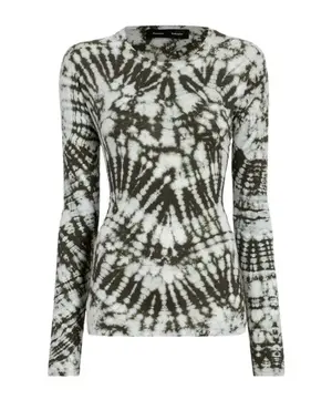 Proenza Schouler Mia Tie-dye T-shirt - Gray