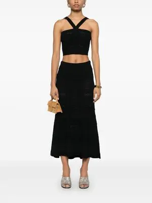 TWINSET Flared Midi Skirt