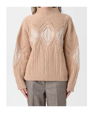TWINSET Lozenge Intarsia Jumper