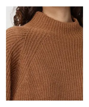TWINSET Ribbed Knit Turtleneck Sweater