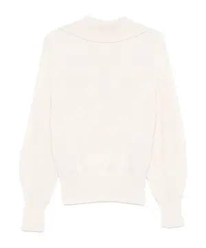 JOSEPH Stitch Open Neck Jumper