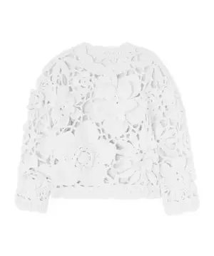 GANNI Hand Crochet Crewneck