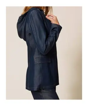 TWINSET Chambray Blazer - Black