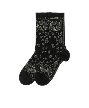Alanui All Over Bandana Socks