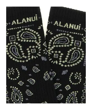 Alanui All Over Bandana Socks