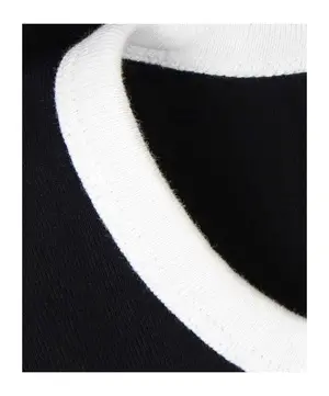 COURREGES Courrèges Bumpy Contrast Crewneck T-shirt