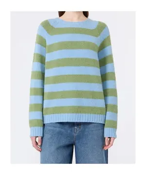 Max Mara Loose Fit Striped Jumper