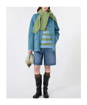 Max Mara Loose Fit Striped Jumper