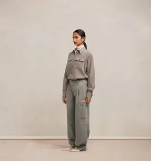 AMI Paris Wide-leg Virgin-wool Trousers