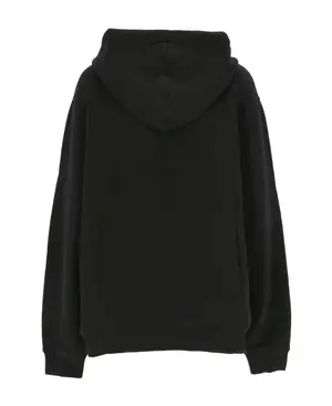 Off-White Slogan-print Drawstring Hoodie - Black