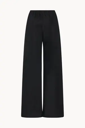 THE ROW Gala Wide Leg Pants - Black