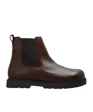 BIRKENSTOCK Highwood Slip-on Chelsea Boots - Chocolate